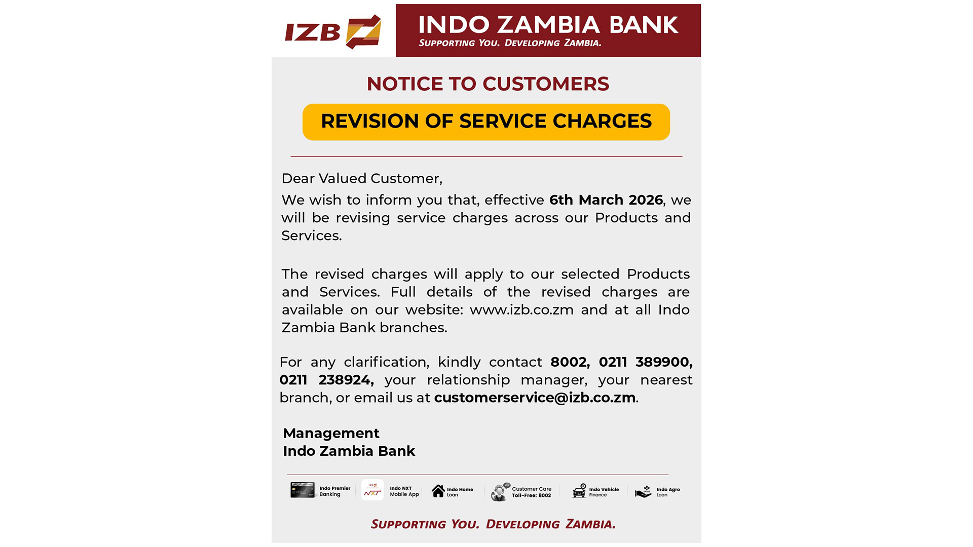 Indo Zambia Bank - IZB